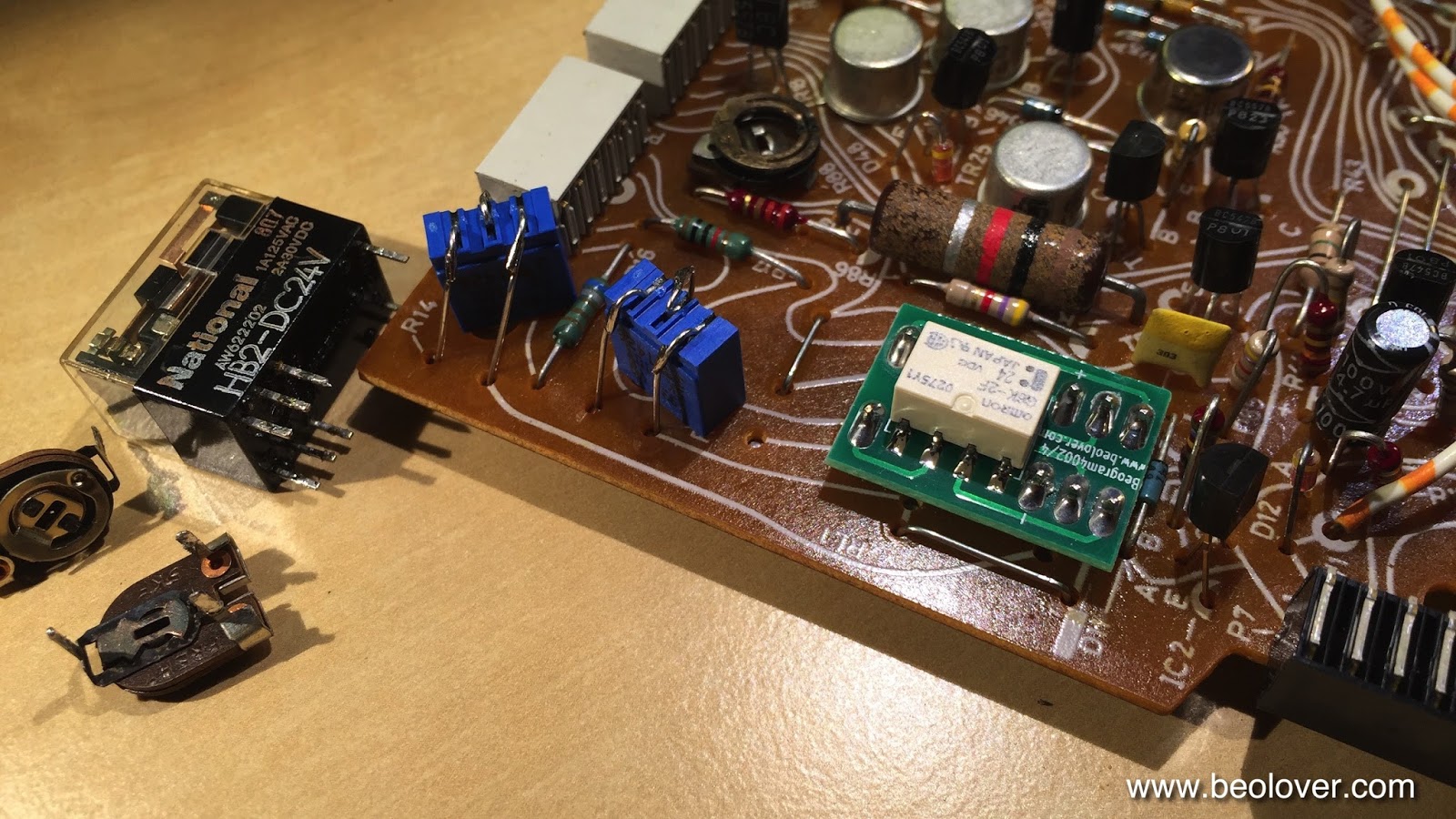 beolover: Beogram 4002 (5524): Rebuilding the Main and Output PCBs