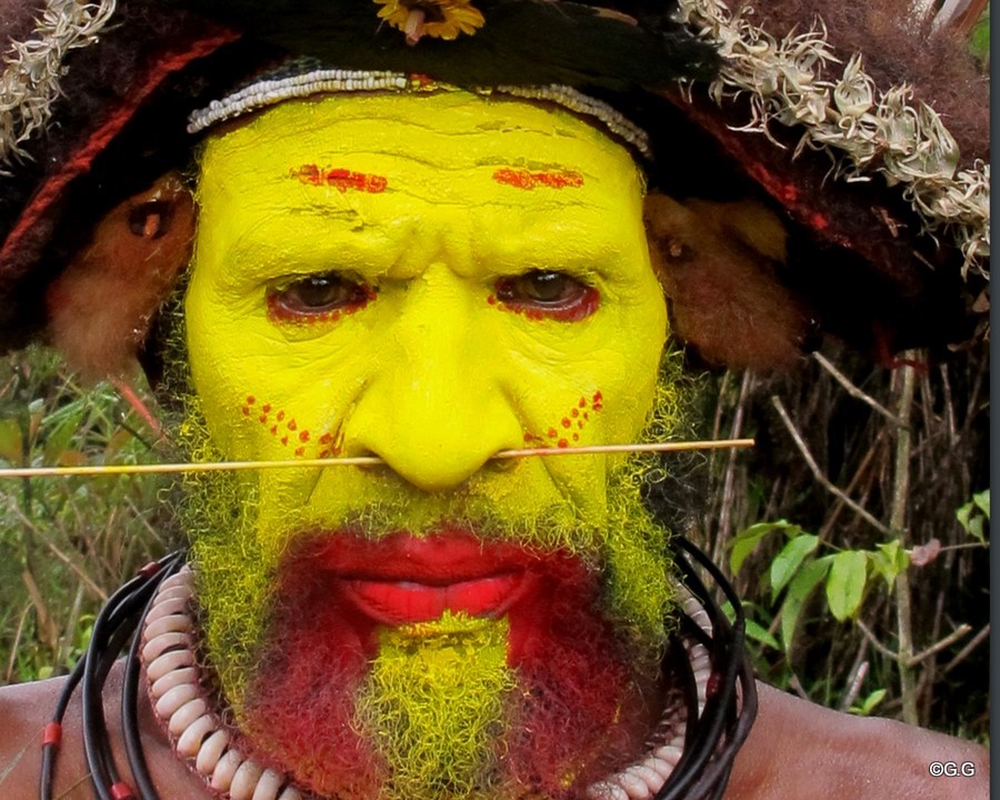 Nature Wonders Gershonized: Papua New Guinea - Huli people Sing Sing