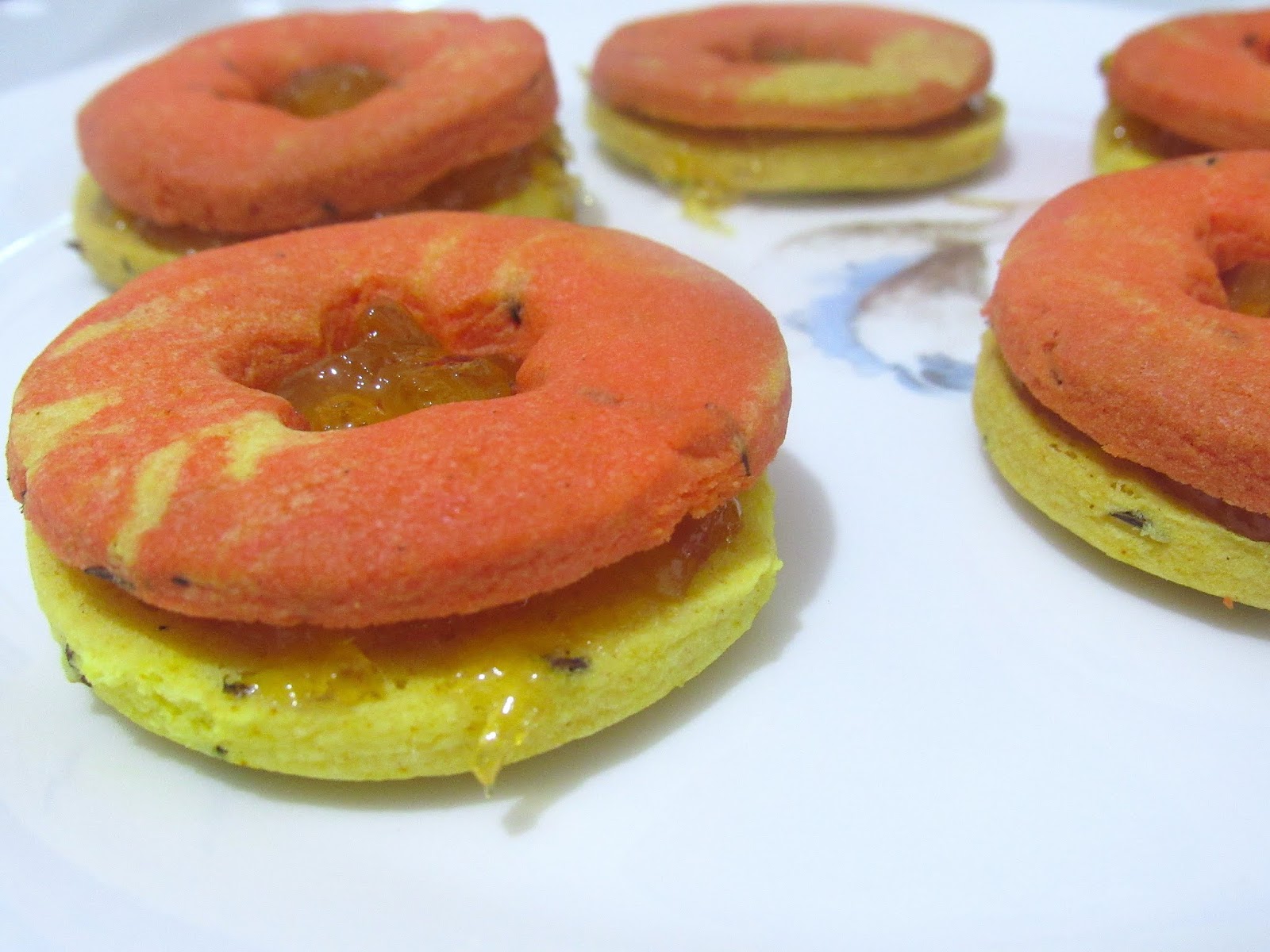 GBBO 2018 Week 1 - Caraway and Turmeric Goosnargh Sandwich Biscuits ...