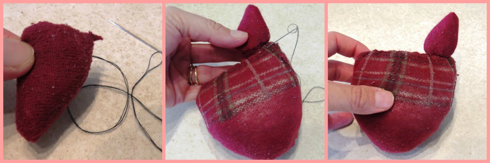 Creating my way to Success: Sock Dog Upcycle Tutorial - from a single sock