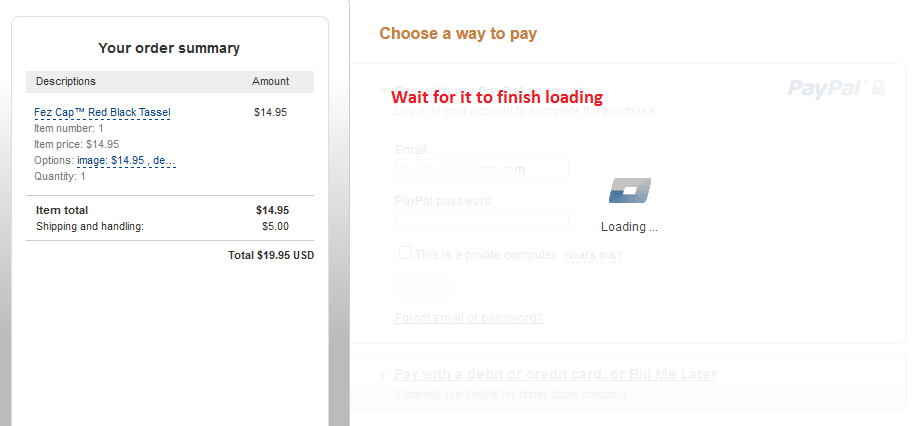 PayPal Instructions - Fez Caps™ | Stylish Fez Hat | Moorish Streetwear