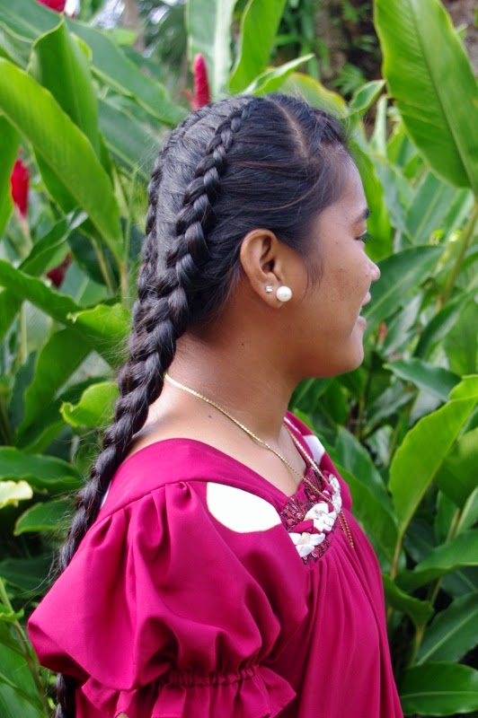 Braids & Hairstyles for Super Long Hair: Micronesian Girl~ Pocahontas ...
