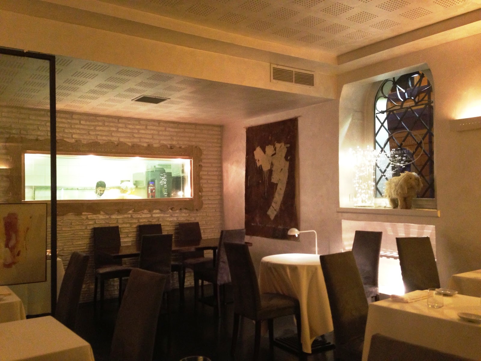 BLU AUBERGINE: DINING OUT: Antico Arco, ROME