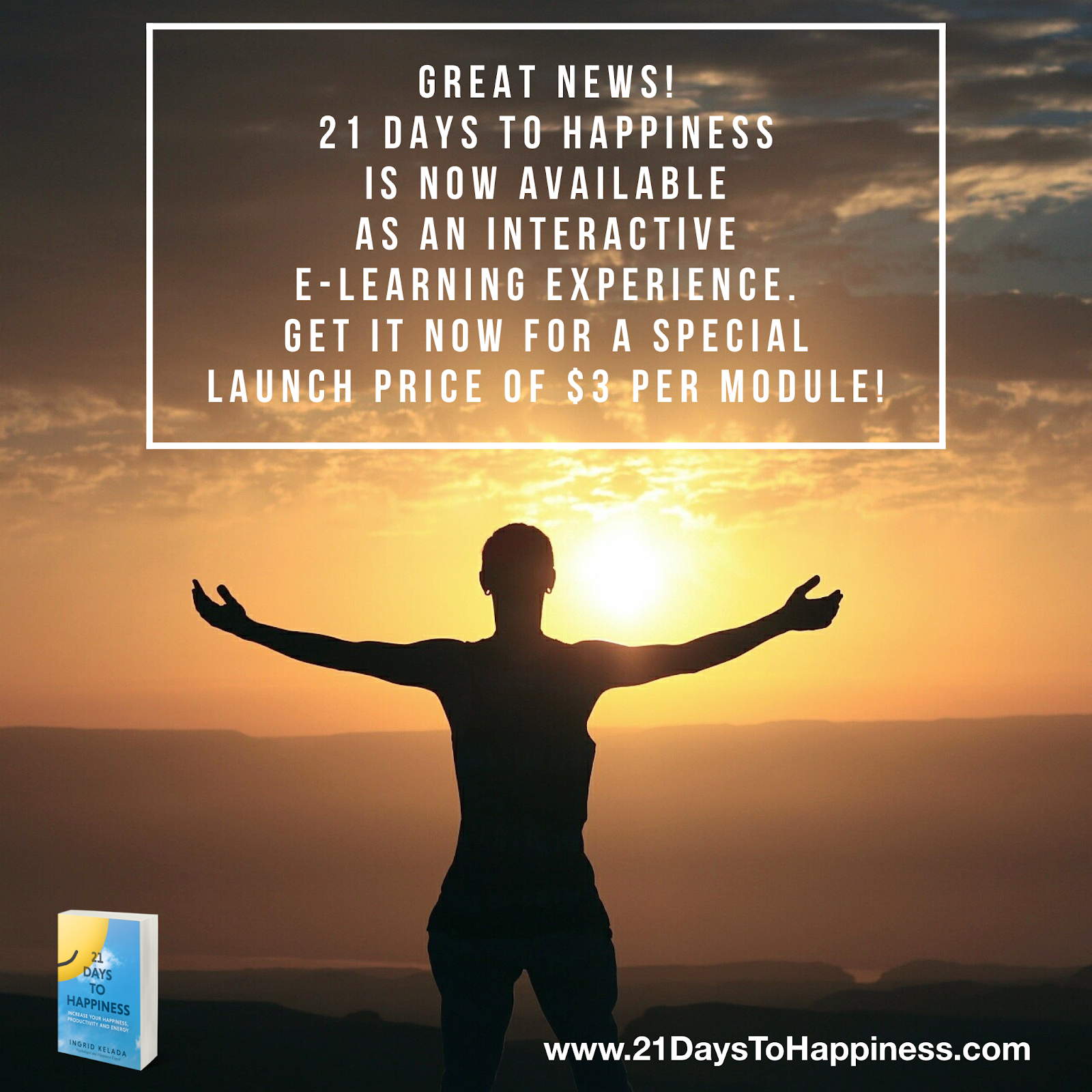 21 Days to Happiness Interactive E-Learning Program & Giveaway! 3 Day ...