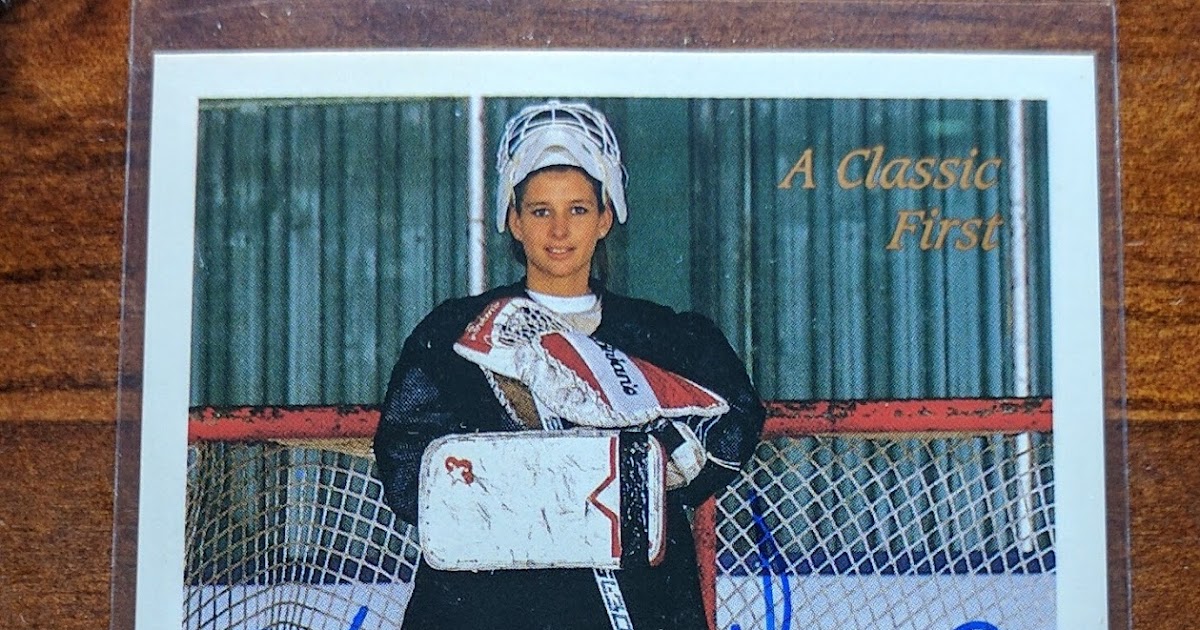 Baseball Card Breakdown: Manon Rheaume auto, the first lady of hockey