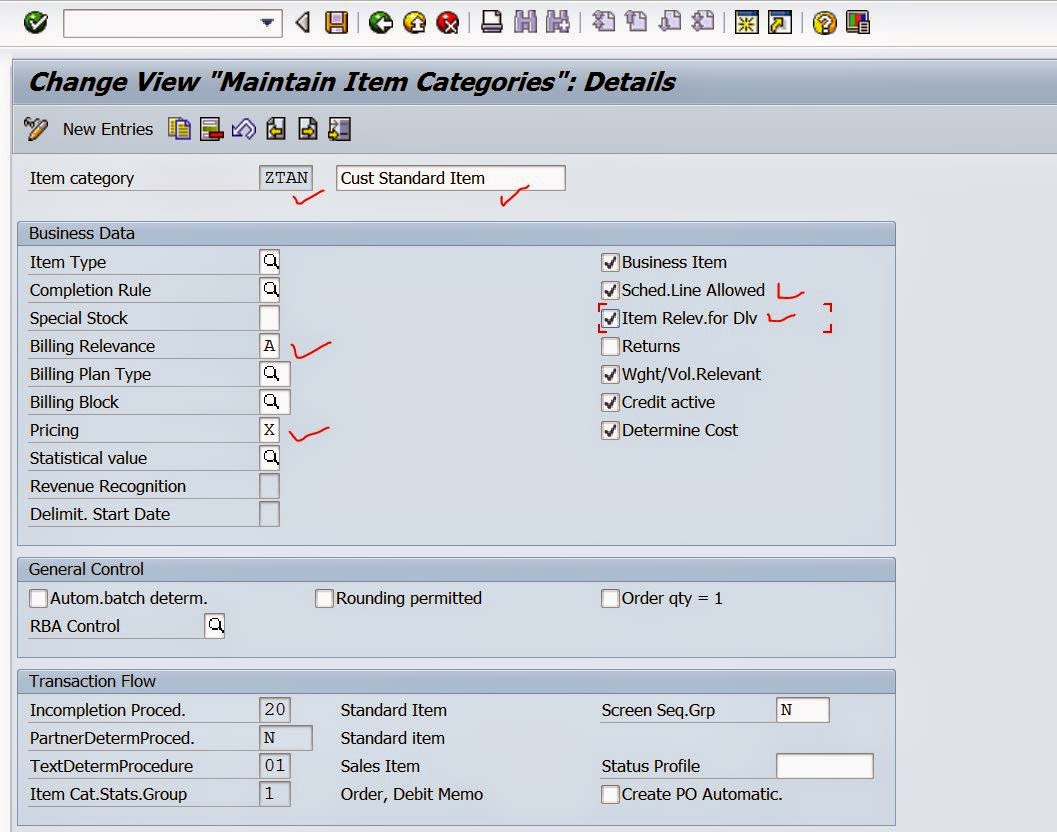 TECHSAP : Defining new Item Category in SAP SD