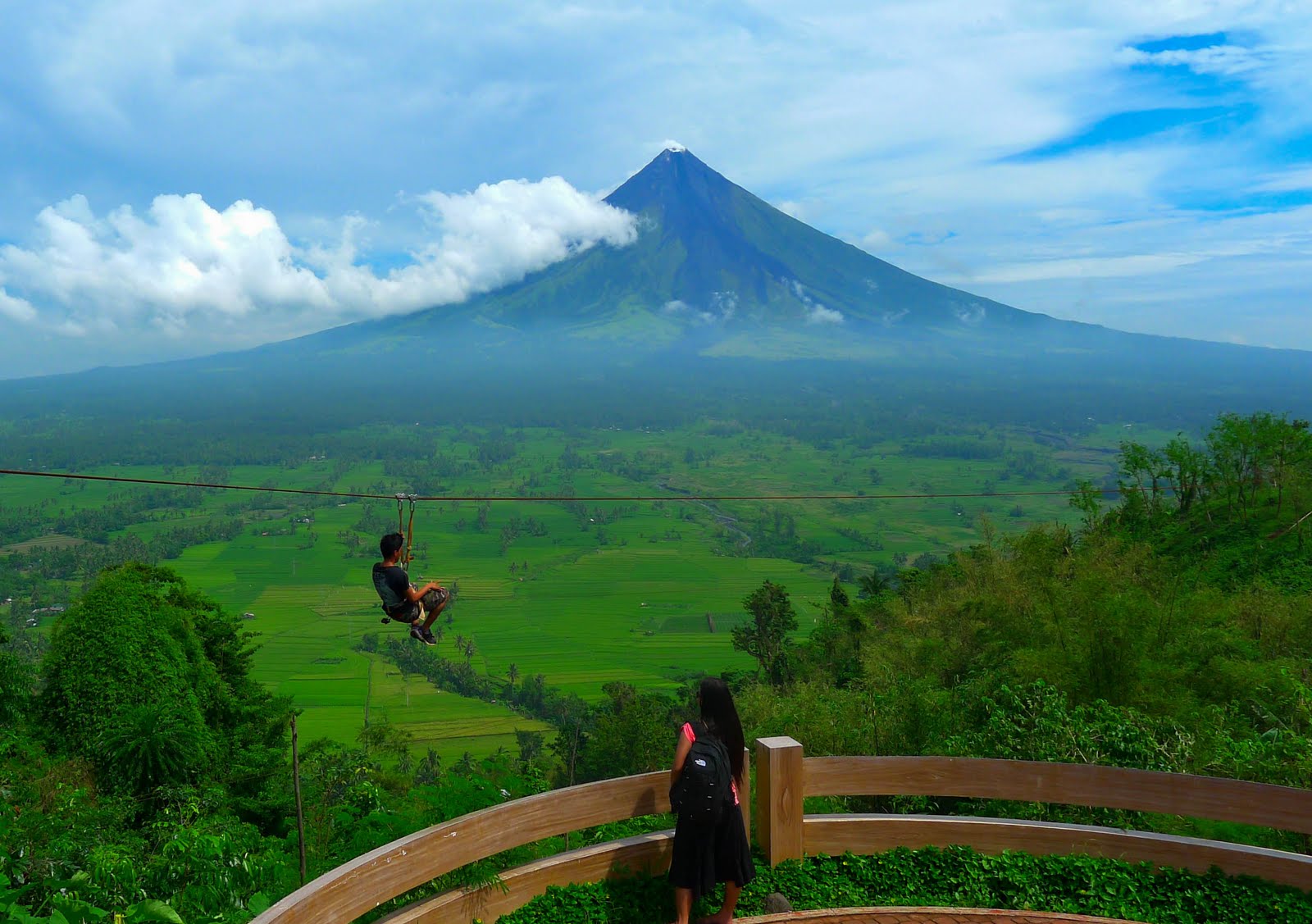 Filipinas Beauty: Mayon Volcano, Natural Park, Philippines