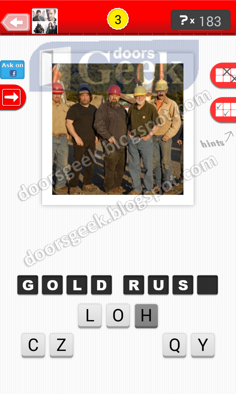 Guess the TV Show - Level 21-3 Answer ~ Doors Geek