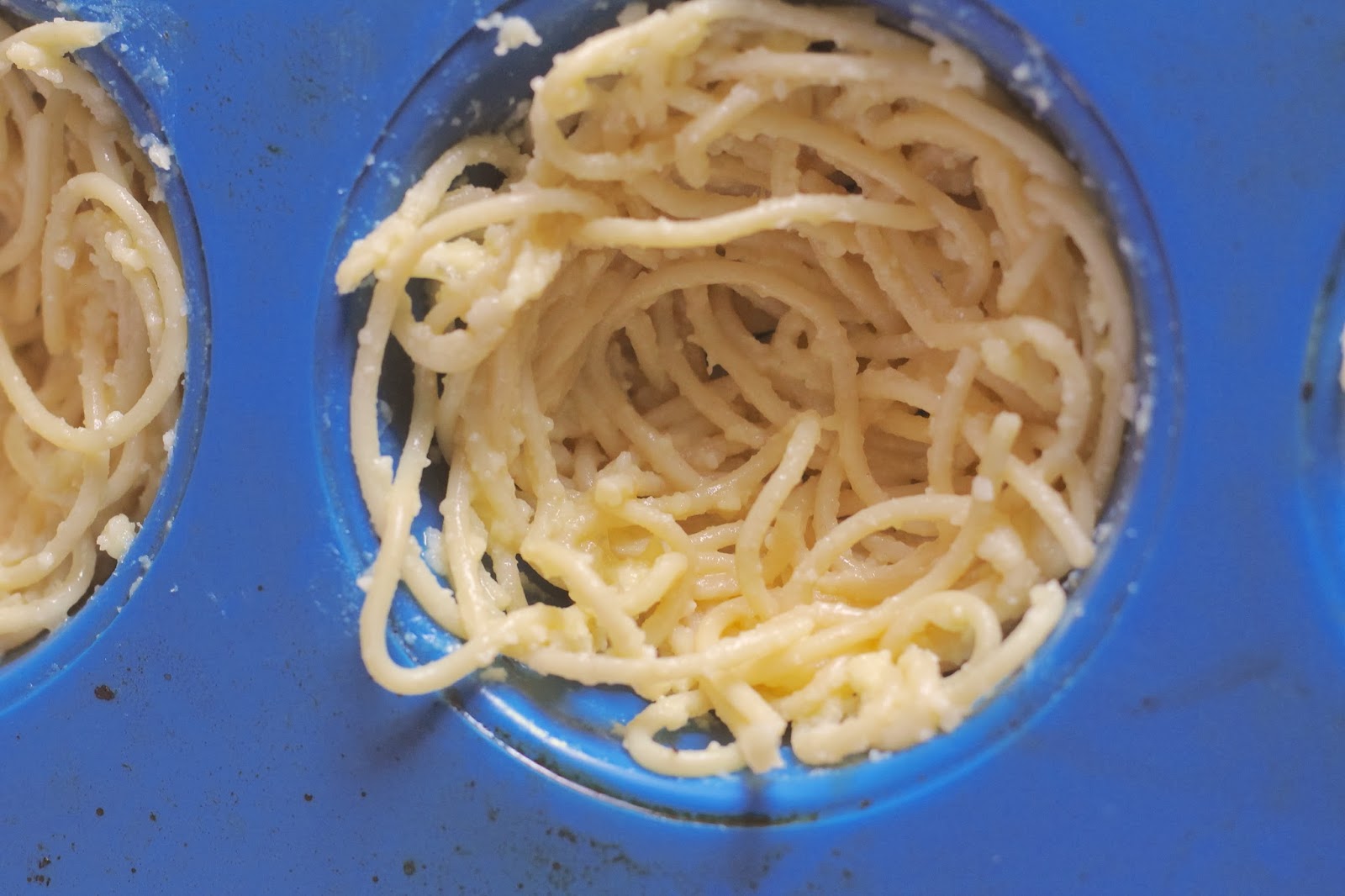 Where Your Treasure Is: Spaghetti Pie: Meal in a Muffin