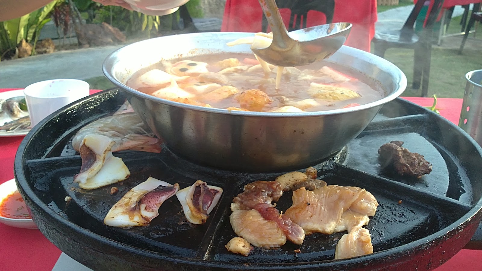 MY STORY ***: Masak-Masak di Island BBQ Steamboat & Grill