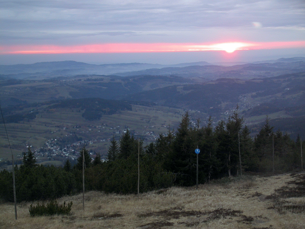 Animace z Lysé hory v Krkonoších