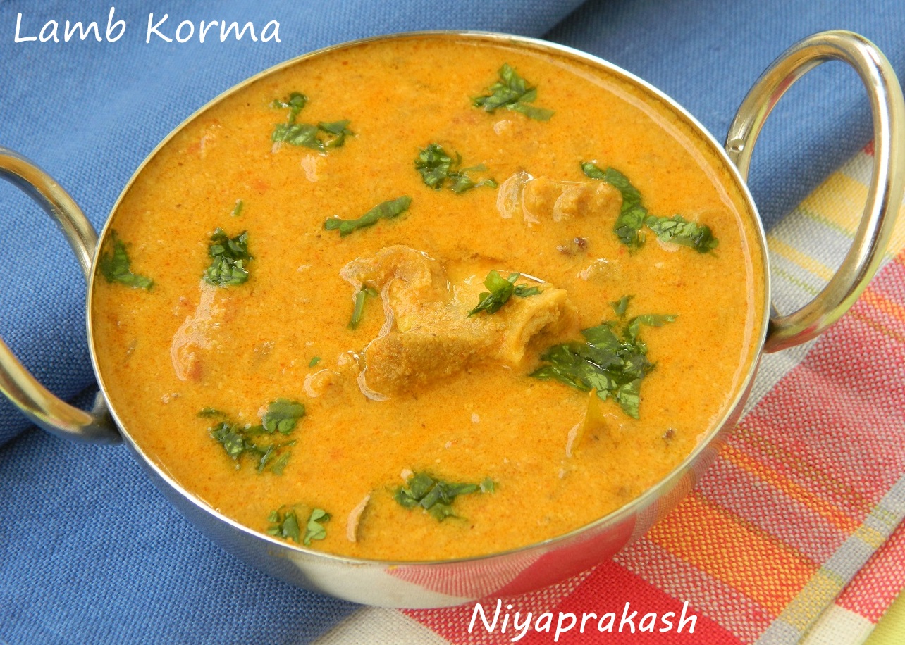 Niya's World: Lamb Korma