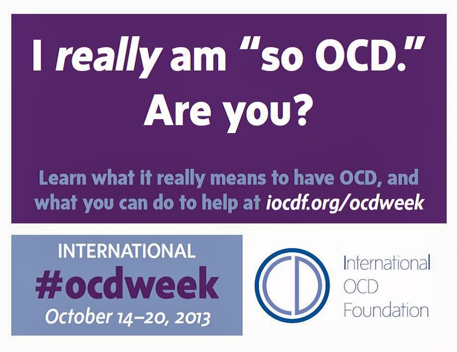 Bringing along OCD . . . : OCD Awareness Week 2013
