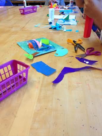 Pleasant Valley School Hearts Art: Paper Playgrounds