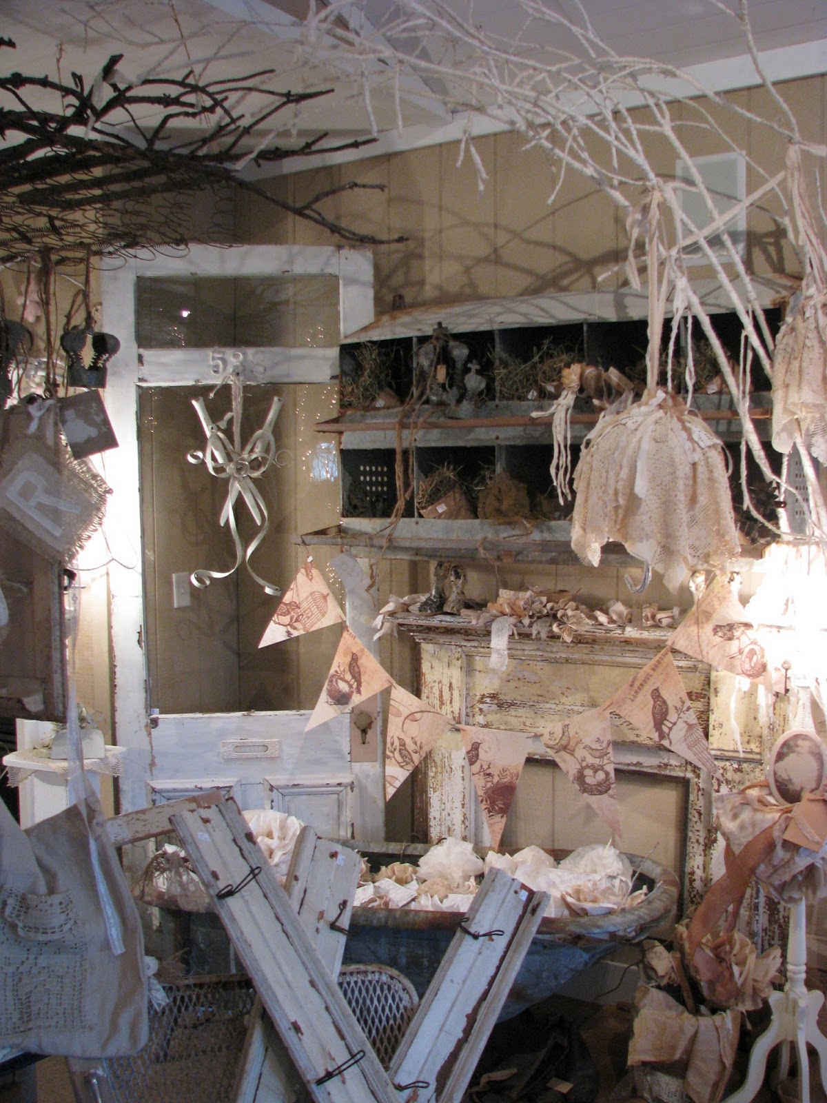 "Junk and Stuff" at "Through The Garden Gate"