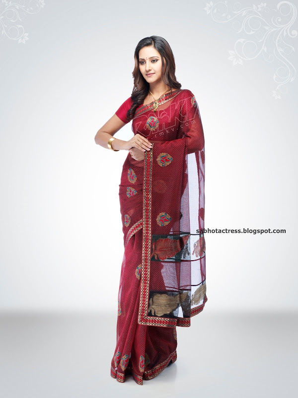 imags hot wallpapers: Archana Latest Hot Saree Ads For RmKV Silks