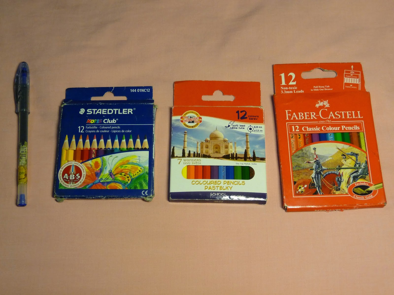 Sketchpacker Diaries: Pocket School-Grade Colour Pencils