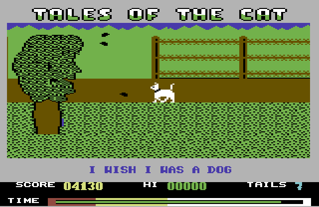 VGJUNK: TALES OF THE CAT (COMMODORE 64)
