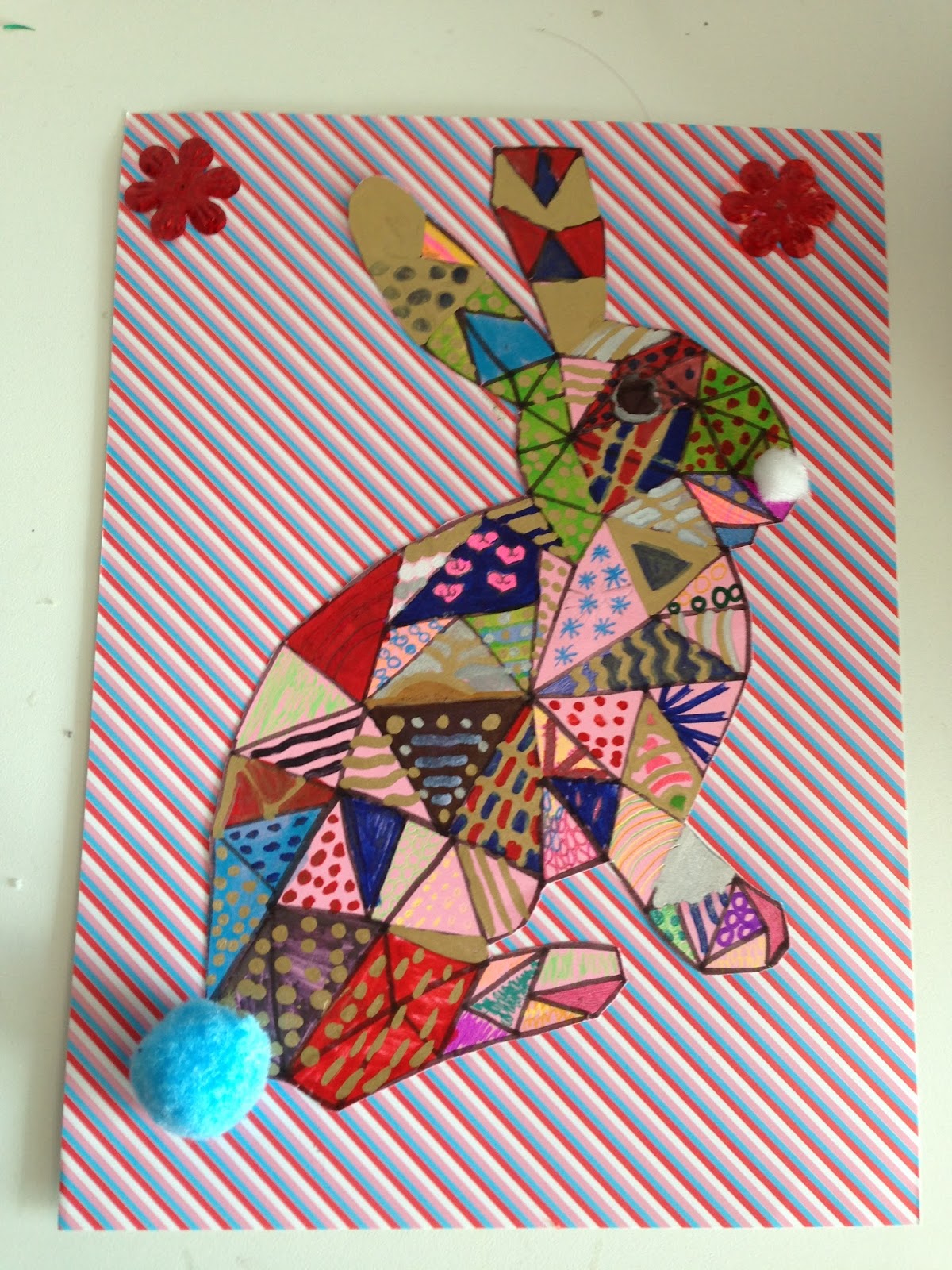 La boite à idées de l' atelier 3B* * *: Lapinou en graphisme