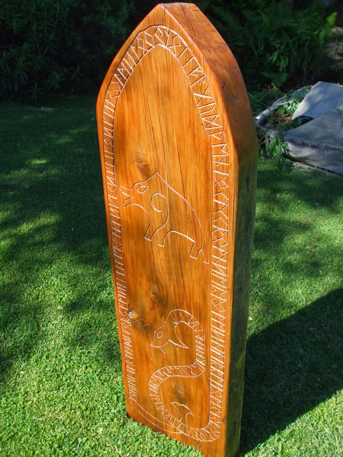 A Bend Wreathed: Carved Award Scrolls