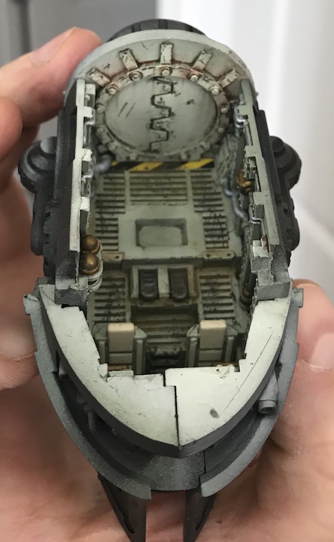 40k Hobby Blog: Warlord Titan Cockpit Ready WIP 9