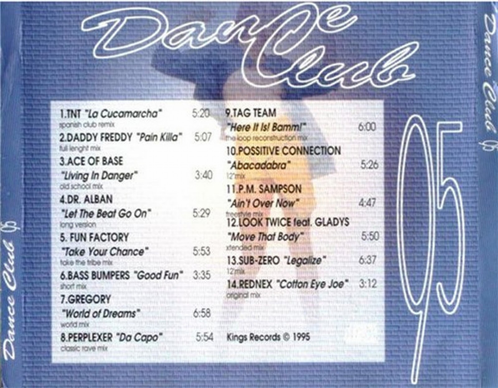 Dance vs House: Dance Club '95 (CD Compilation) - 1994