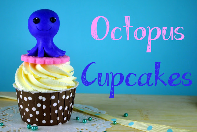 bakery cook and tips: How to Make Fondant (or Gumpaste) Octopus Cupcake ...