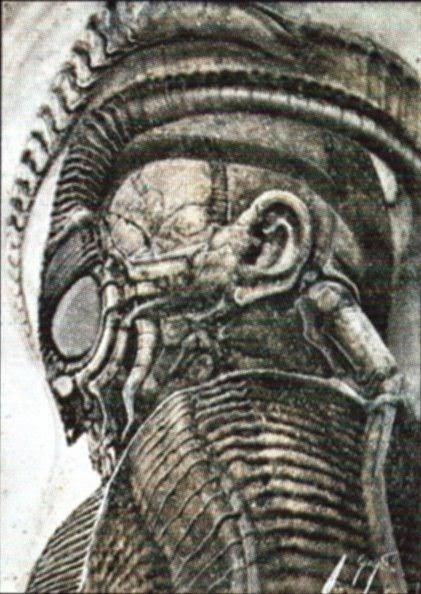 Alien Explorations: HR GIger's Necronom VII : based on ancient helmet ...