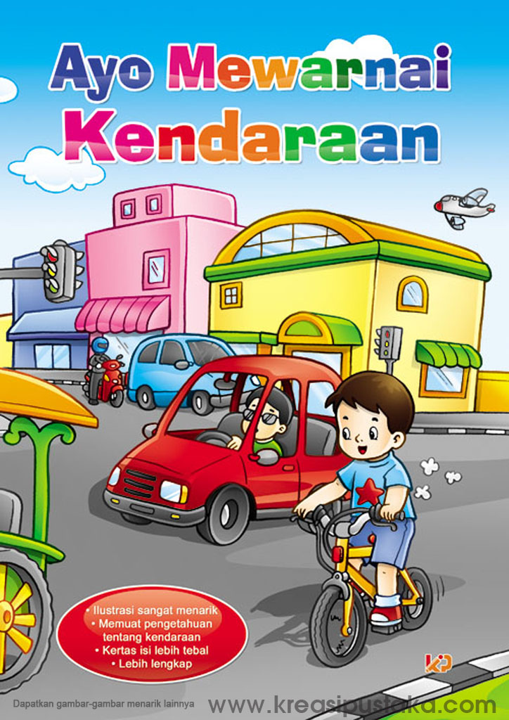 Mewarnai Gambar Kendaraan