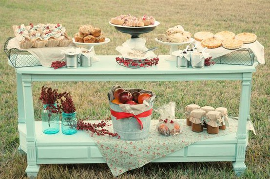 ideas by chaya: Creative Buffet Displays