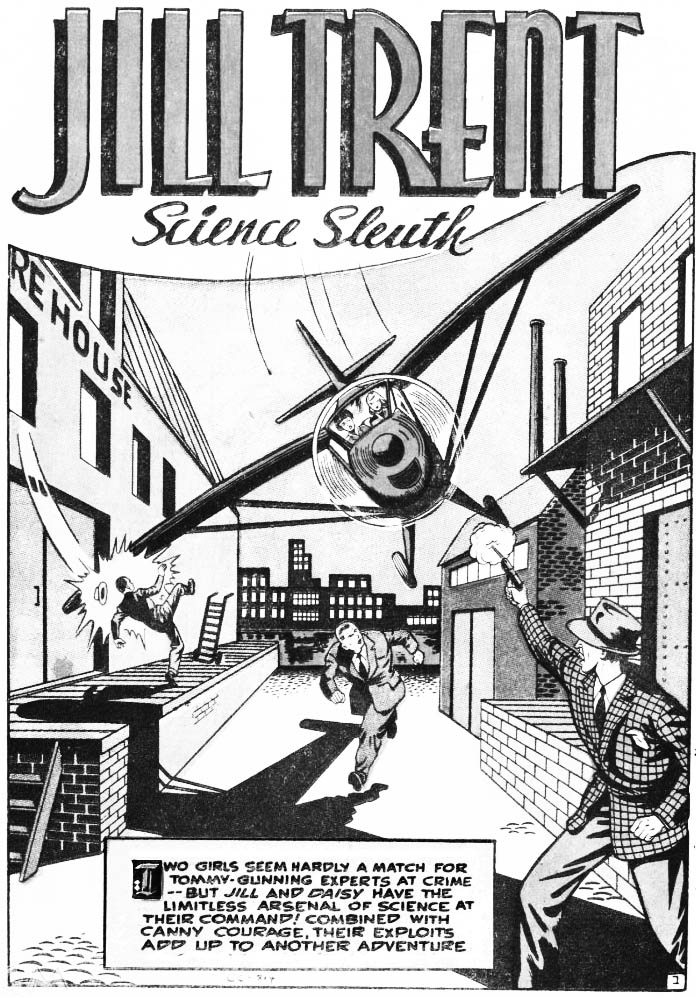 Shades of Gray: Forgotten Comics: "Jill Trent" & "British Agent 99"