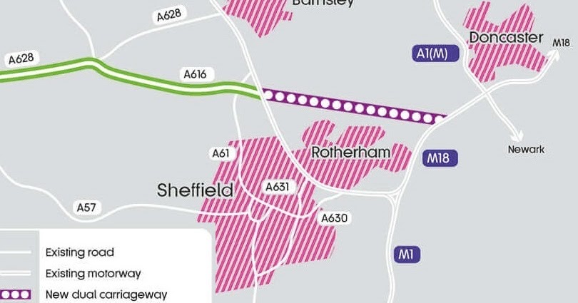 rotherham business news: News: New major road through Rotherham?