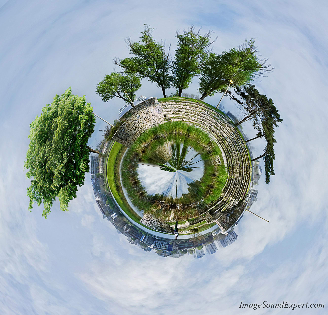 Image and Sound Expert: circle photography - tiny planet, parcul ...