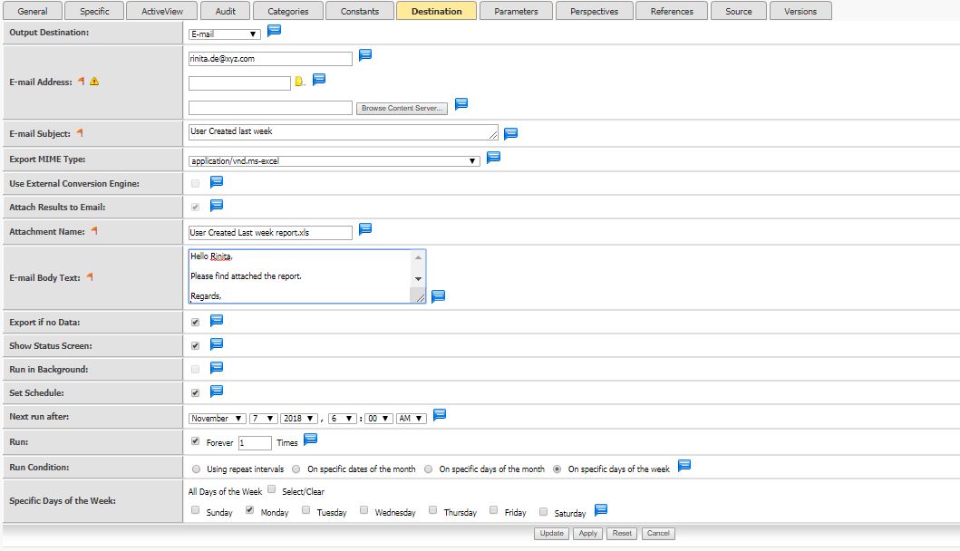 Rinita's blog - Open Text Livelink