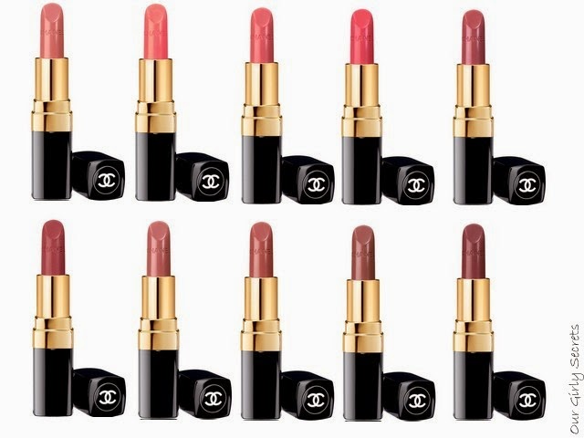 Our Girly Secrets: Les nouveaux Rouge Coco de Chanel