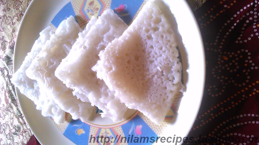 Rice Ghavan- Marathi Recipe | घावन | Nilam's Recipes