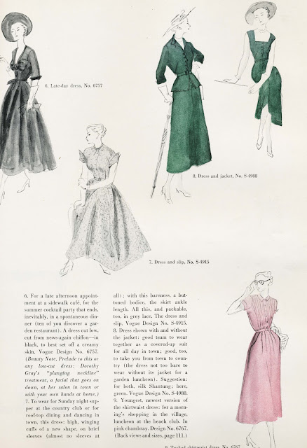 Dividing Vintage Moments : Vogue 1949 part 1