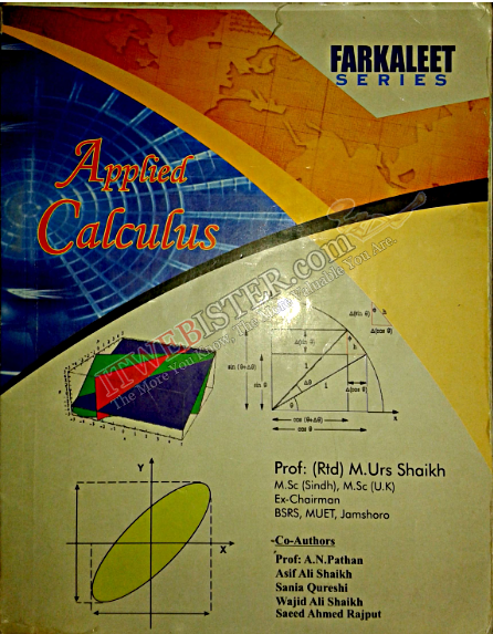 ITWebister Lab: A Book of Applied Calculus By M. Urs Shaikh