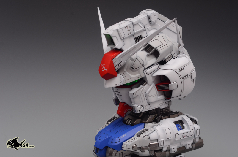 Custom Build: 1/20 Gundam GP04 Gerbera Head Display
