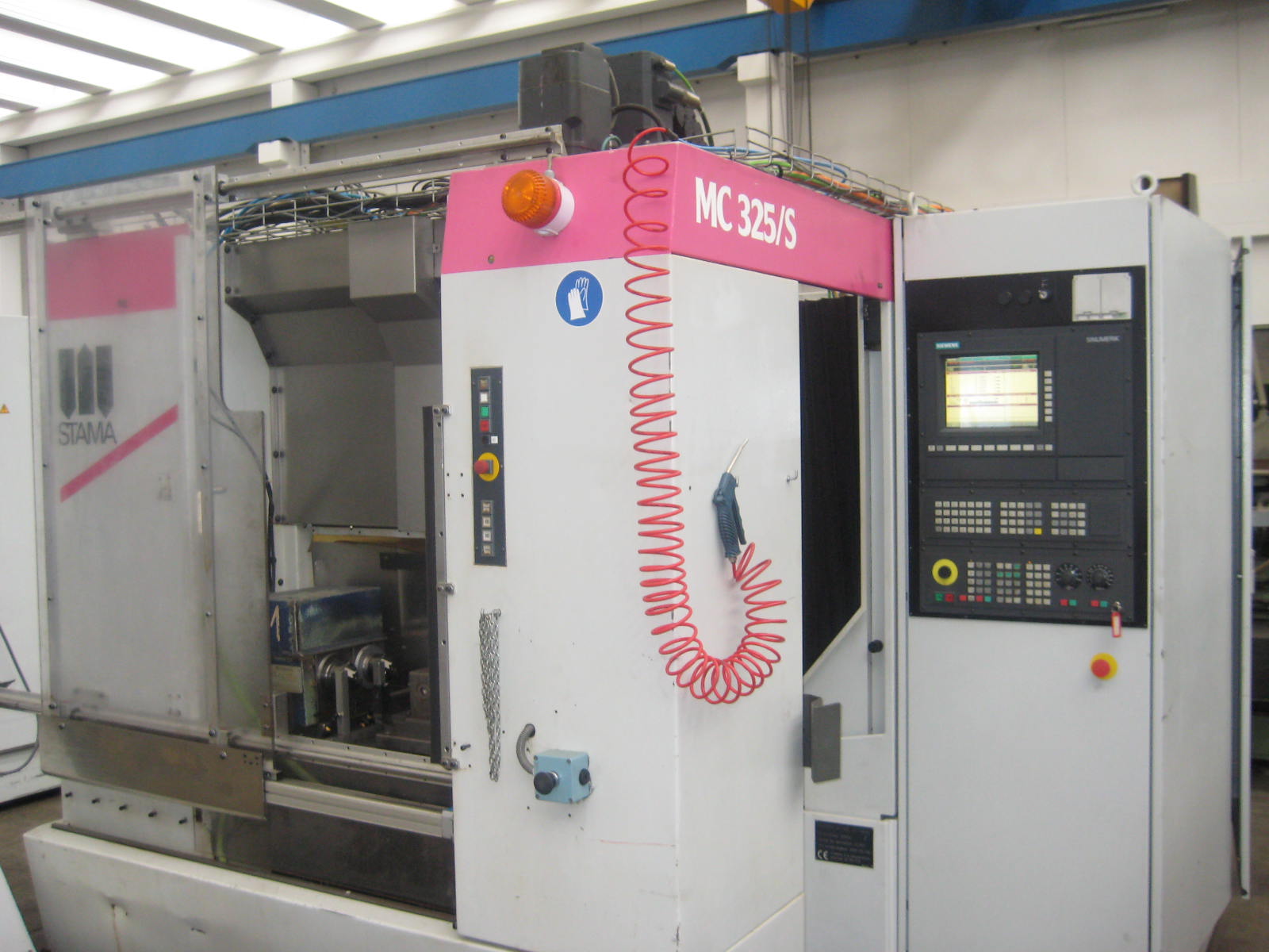 Mimu macchine utensili machine tools werkzeugmaschinen: STAMA MC325 S vertical machining center ...