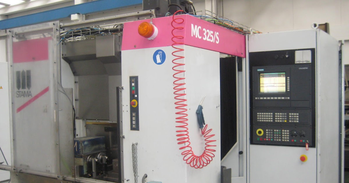 Mimu macchine utensili machine tools werkzeugmaschinen: STAMA MC325 S ...