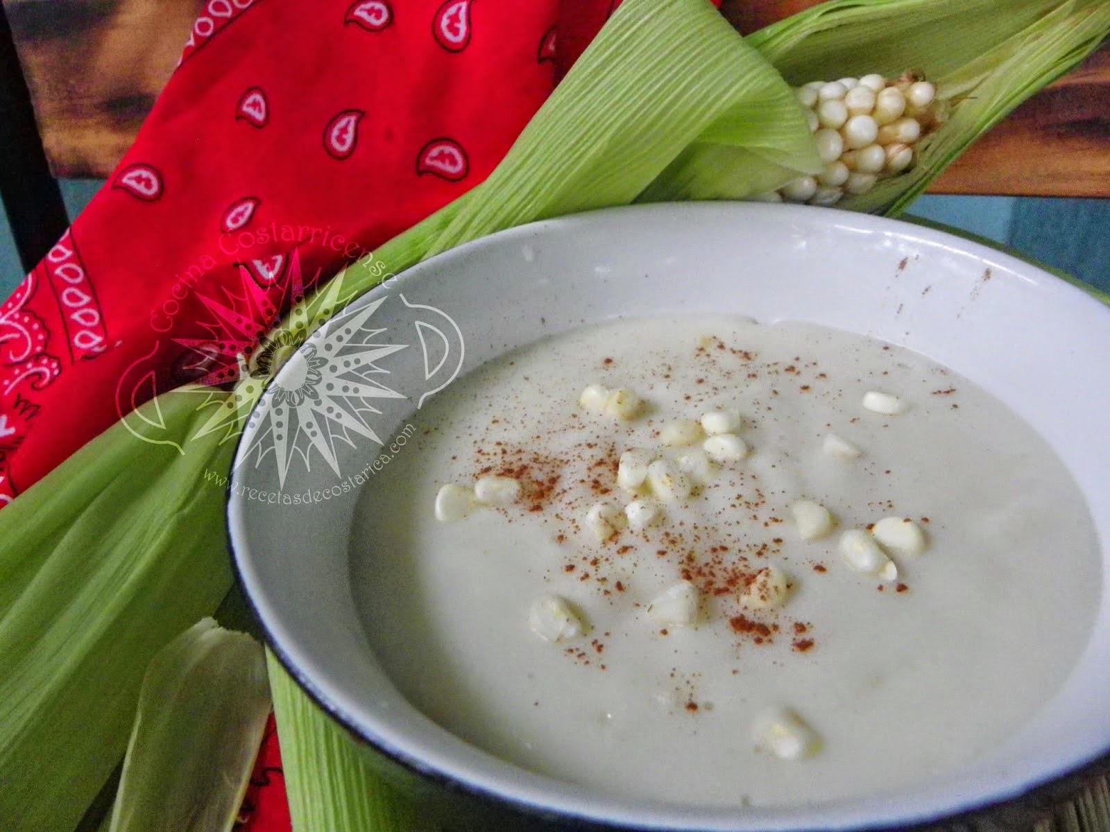 Cocina Costarricense: atol de maíz