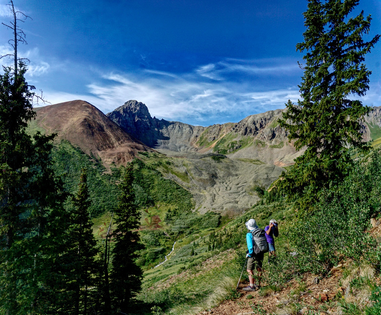 Earthline: The American West: Peak 12,935' (V1), Paradise Basin