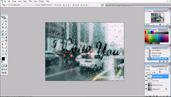 Photoshop Tutorial For Beginners: Photoshop Tutorial For Beginners Rain ...
