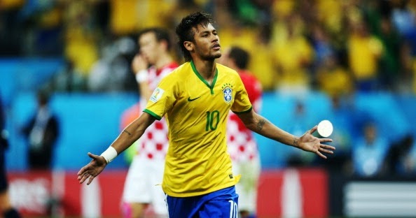 Neymar in the spotlight!
