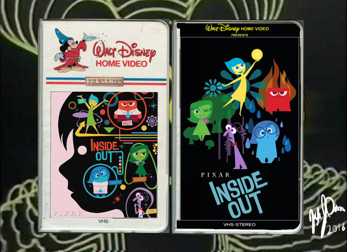 Imaxination's Video Corner: Updated Custom Disney VHS Covers Post