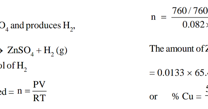 Welcome to Chem Zipper.com......: Brass is an alloy of Cu-Zn. A sample ...