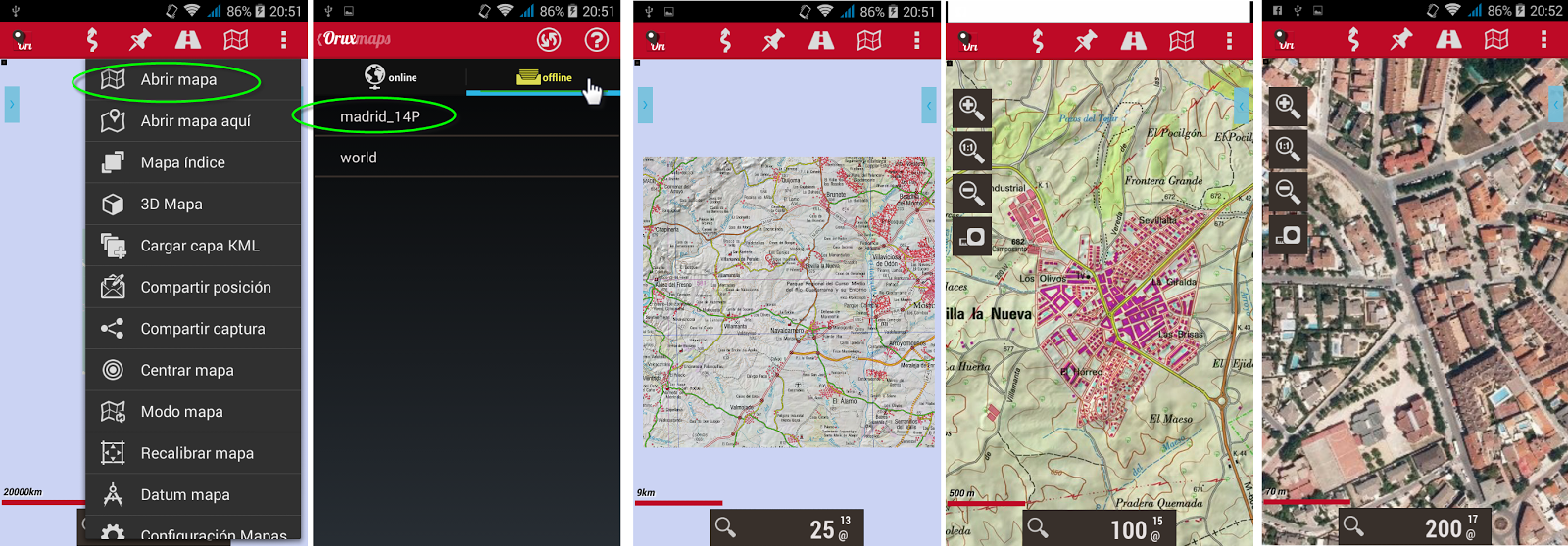 Cartografía Digital: OruxMaps I: introducción.