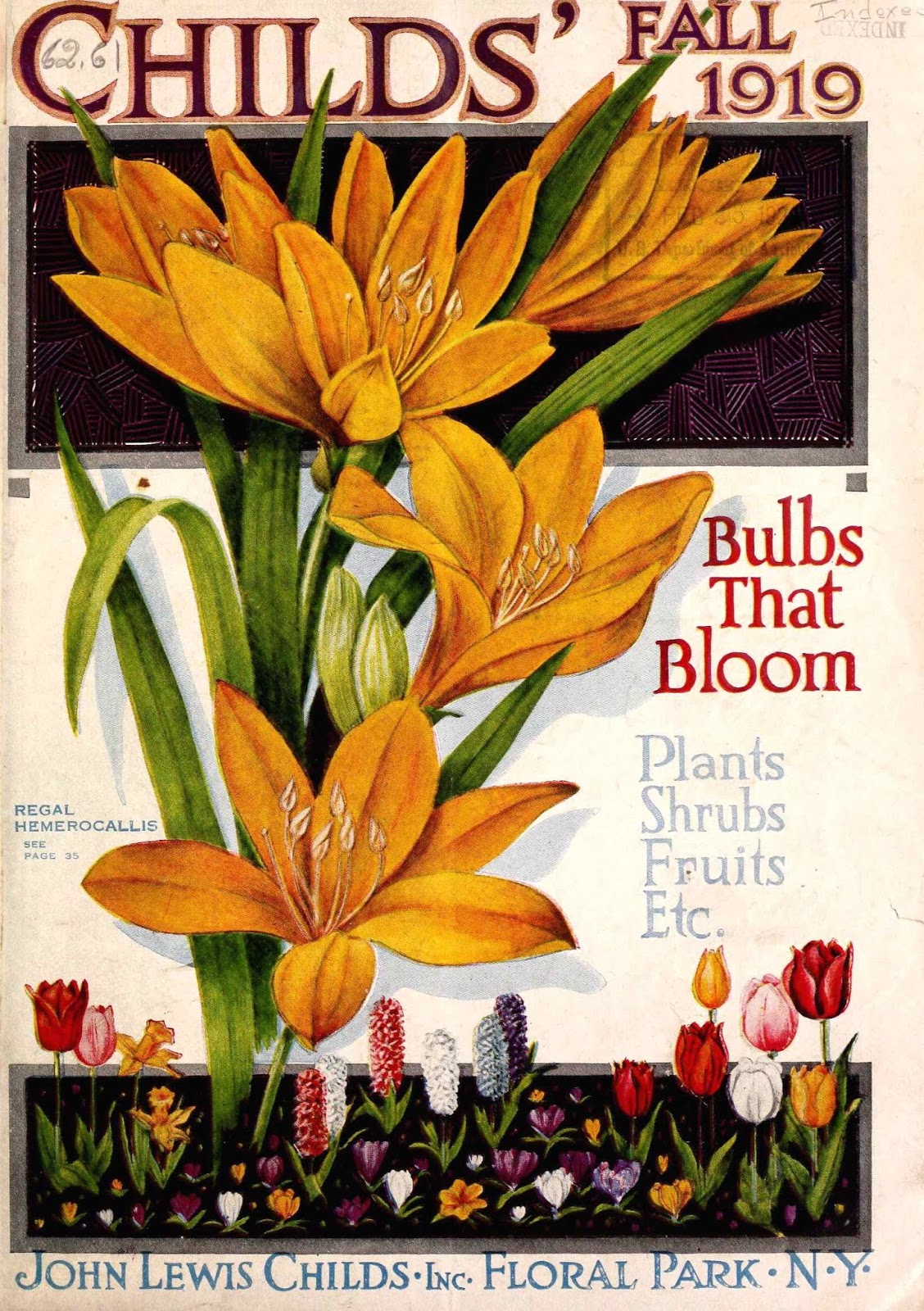 Tenth Letter of the Alphabet: Lettering: John Lewis Childs’ Catalogues ...