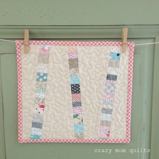 crazy mom quilts: birch tree minis